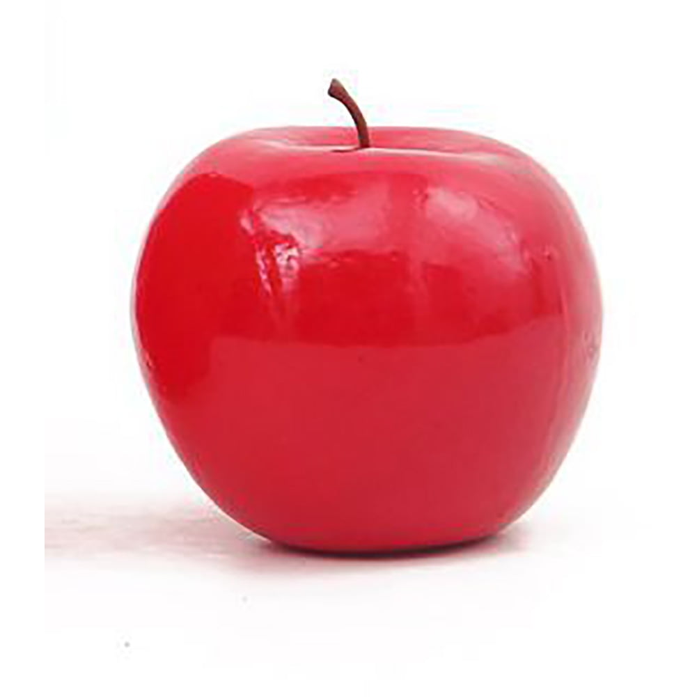 Lunsy Artificial Apple Fake Fruit Home Decoration Simulation Orange ...