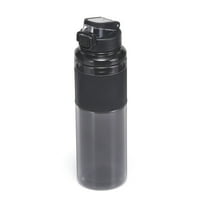 Mainstays 32 fl oz Rich Black Solid Print Plastic Water Bottle