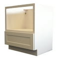 Craftline Ready to Assemble White Shaker Microwave Cabinet - Walmart.com