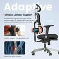 TOPCHANCES High Back Office Chair, Ergonomic Desk Chair with Armrest ...