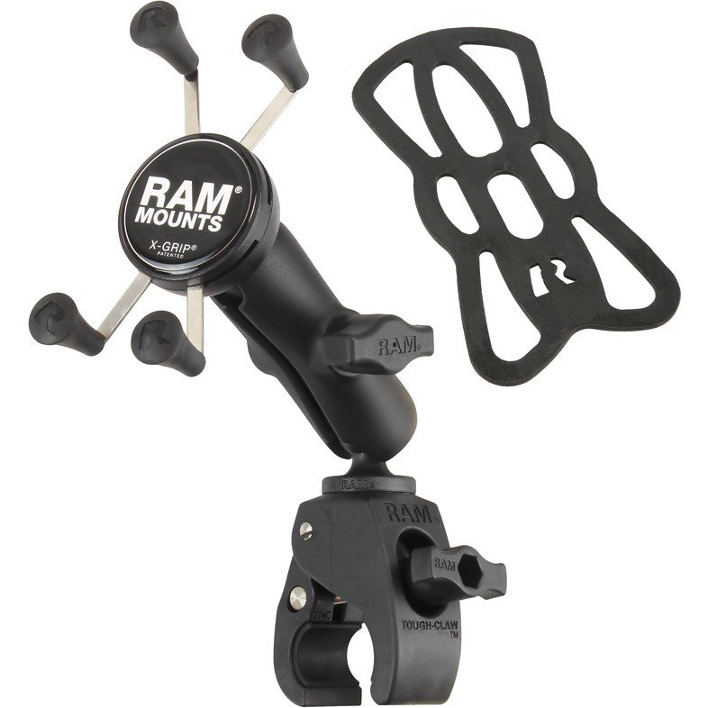 X-Grip Phone Mount with Tough-Claw Small Clamp Base - Walmart.com ...
