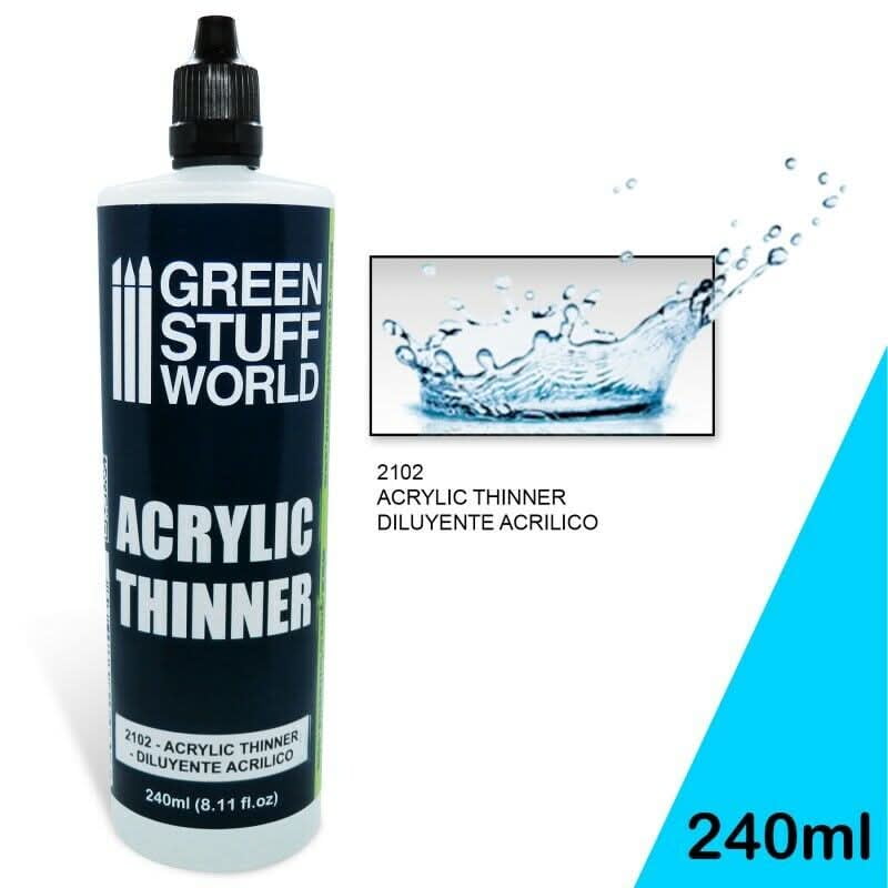 Click here for Green Stuff World Auxiliary Acrylic Thinner 240 Ml prices