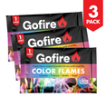 GoFire Northern Lights Color Flames 3 Pack, for Campfires and ...
