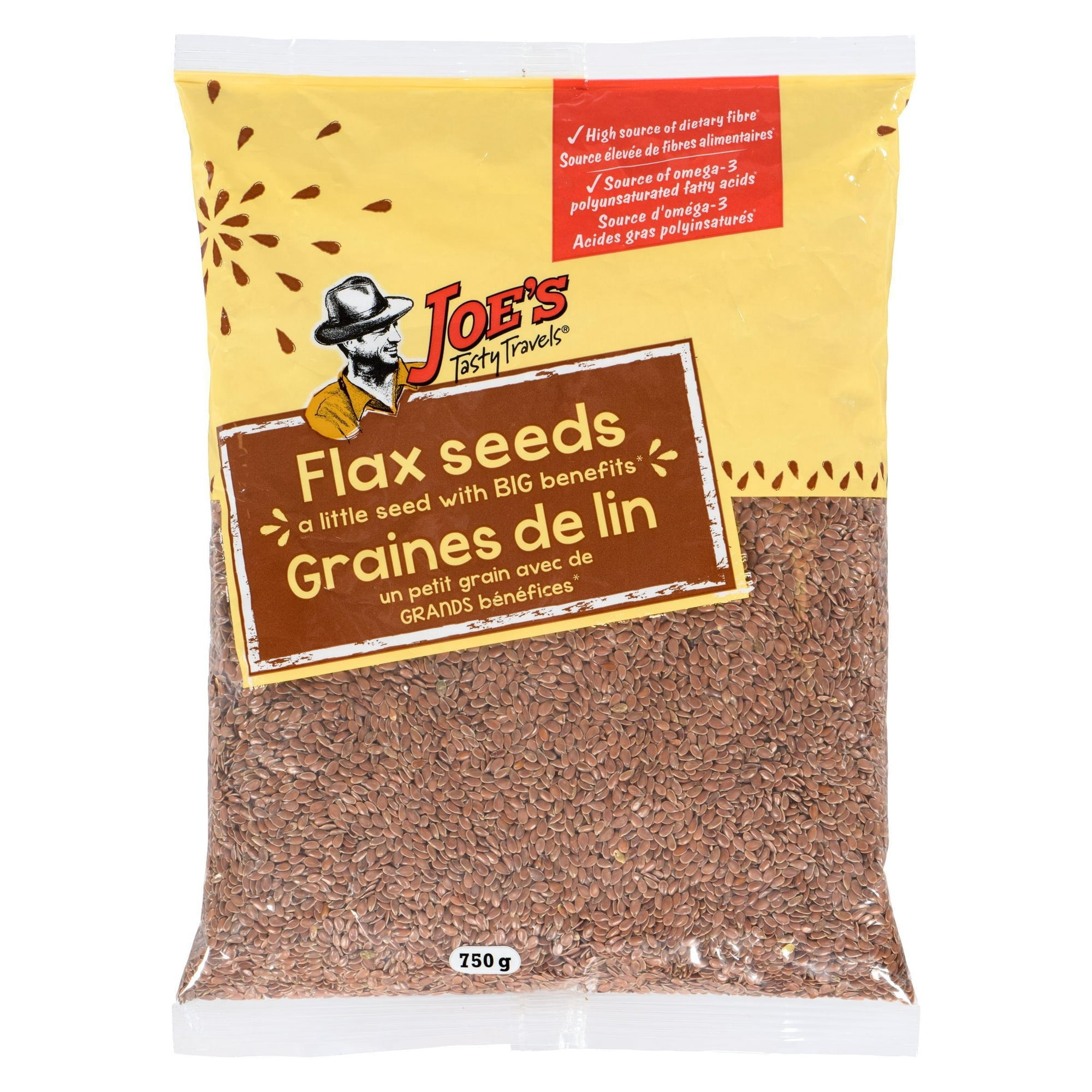 Click here for Joes Tasty Travels Flax Seeds 750 G prices