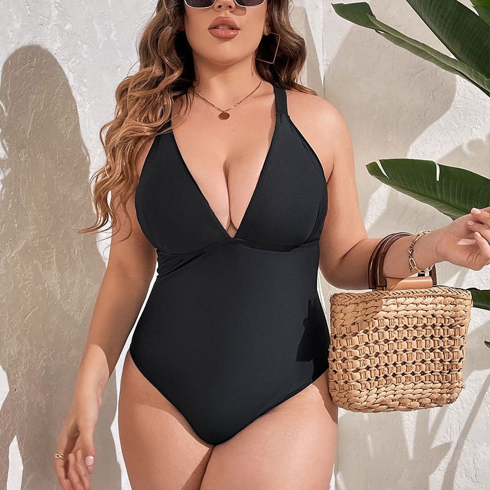 Generic 2025 Nouveau Maillot de Bain une Pièce Femme Grande Taille Nouveau Maillot de Bain ...