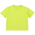 hoksml Oversized Drop Shoulder T-Shirt for Big Kids, Unisex Solid Color ...