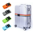 Luggage Packing Strap with Buckle Adjustable Travel Suitcase Connector ...