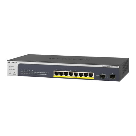 NETGEAR Smart GS510TPP - Switch - L3 Lite - smart - 8 x 10/100/1000 ...