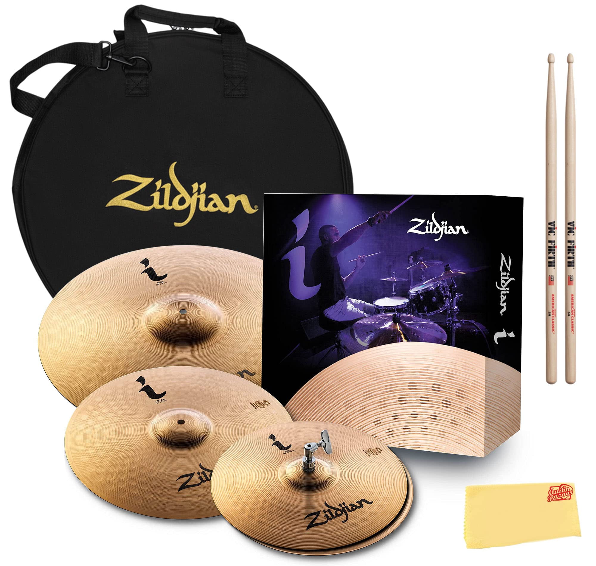 Paquete de platillos Avedis Zildjian ILHSTD I Family Standard Gig ...