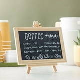 6-Pack Mini Chalkboard Signs with Easel Stand for Table Decorations ...