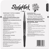 BIC BodyMark Temporary Tattoo Marker, 8-Count, Assorted Colors, Skin ...