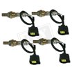 Ruiya 4Pcs Upstream + Downstream For 2003-2005 Chevrolet Avalanche 1500 ...