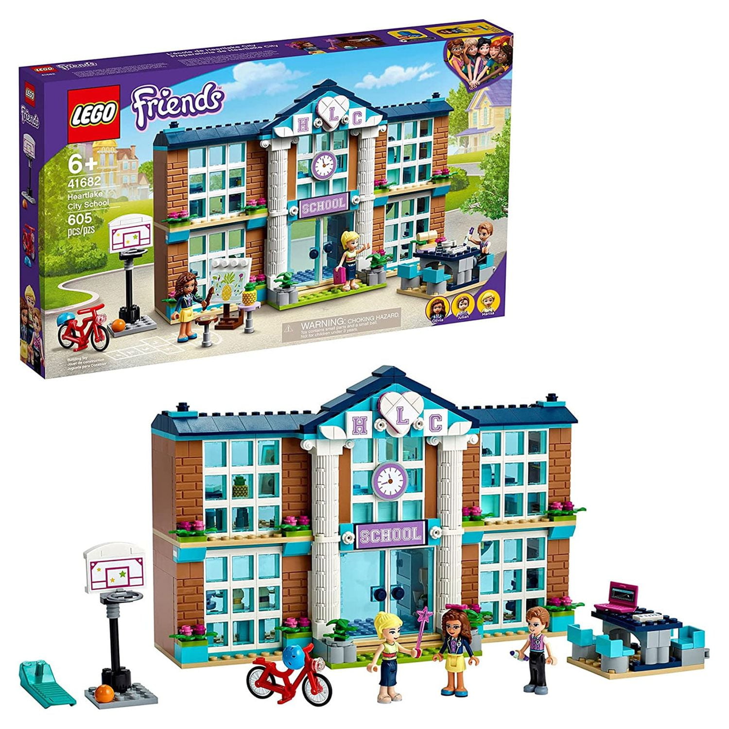 Click here for Lego Friends 41682 Heartlake City School Toy Kit W... prices