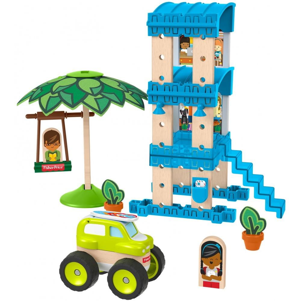 Fisher-Price Wonder Makers Design System Beach Bungalow - 35+ Piece ...