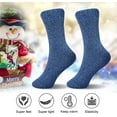 5 Pack Women Fuzzy Socks Thick Soft Warm Winter Wool Fluffy Cozy Socks