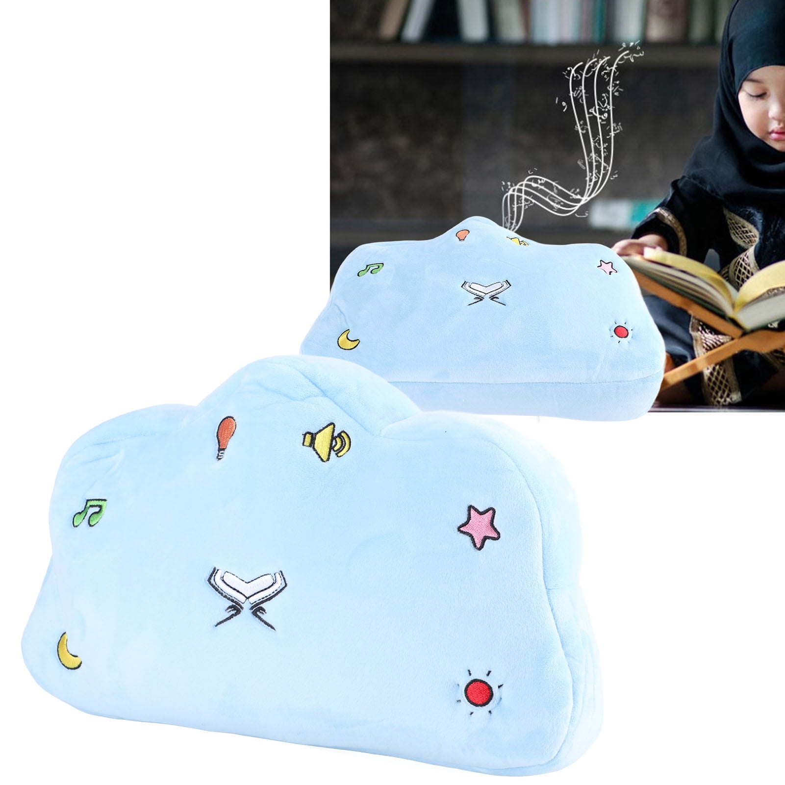 Click here for Loewten Blue Quran Pillow  Quran Pillow For Kids C... prices