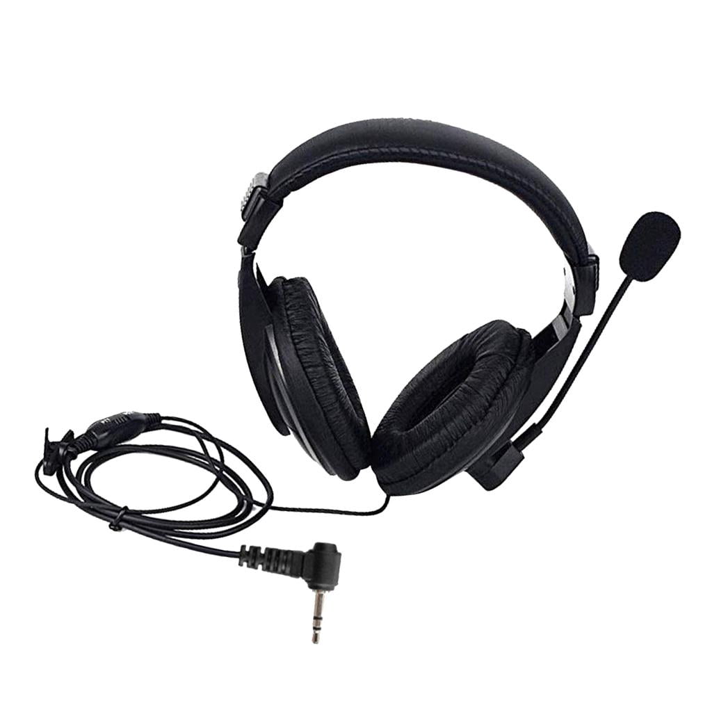 Auriculares aéreos con Micrófono PTT para Radio Bidireccional (1 ...