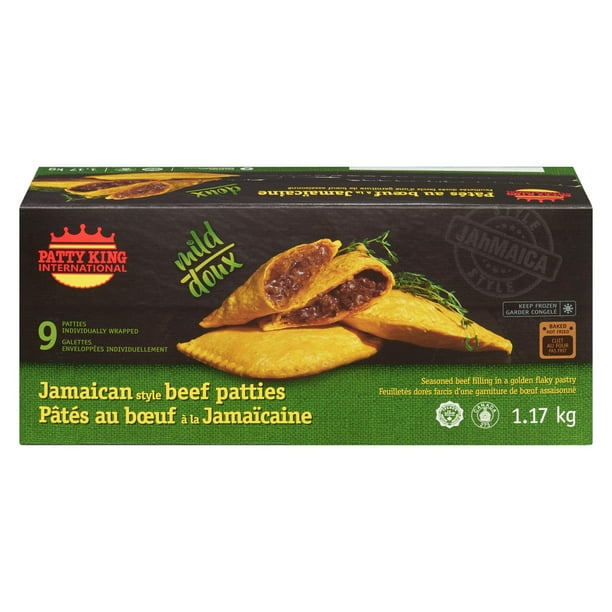 Patty King International Jamaican Style Patties - Mild Beef, Beef ...