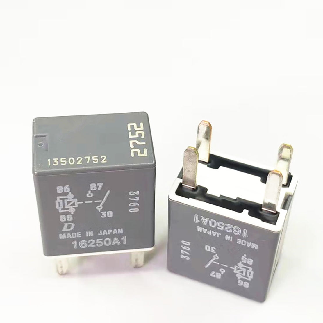 Set of 1PCS Gray OEM 13502752 Mini Micro Multi-Purpose Relay Compatible ...