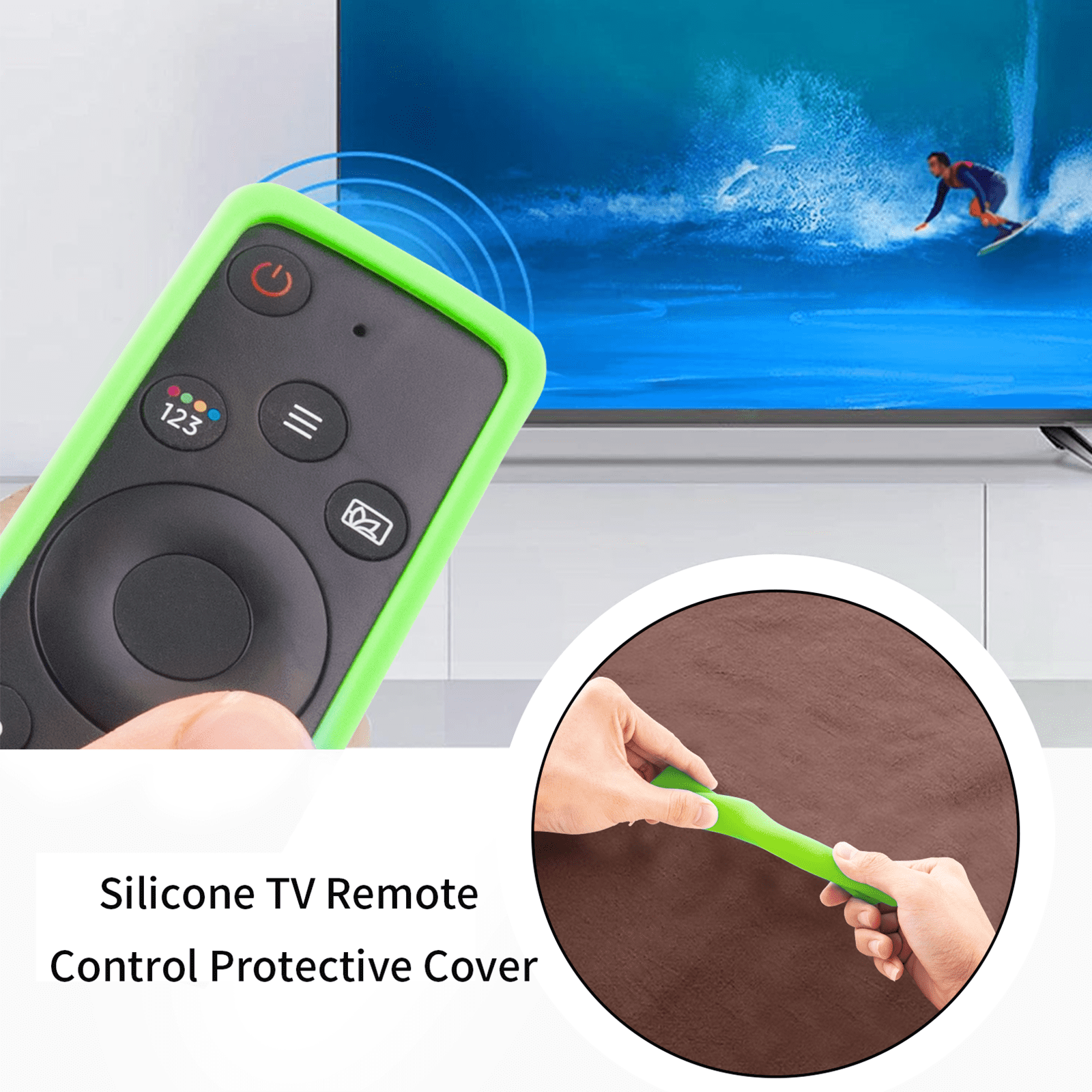 Google Streamer Remote Cover 3 Pack Silicone Remote Cases For Google TV ...