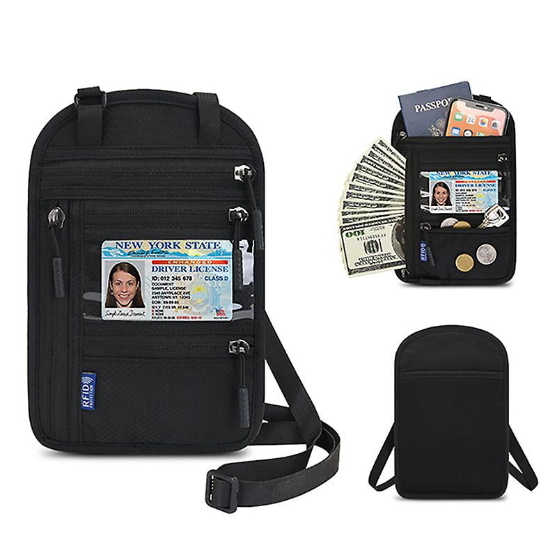 Click here for Geecy Neck Pouch With Rfid Blocking  Passport Orga... prices