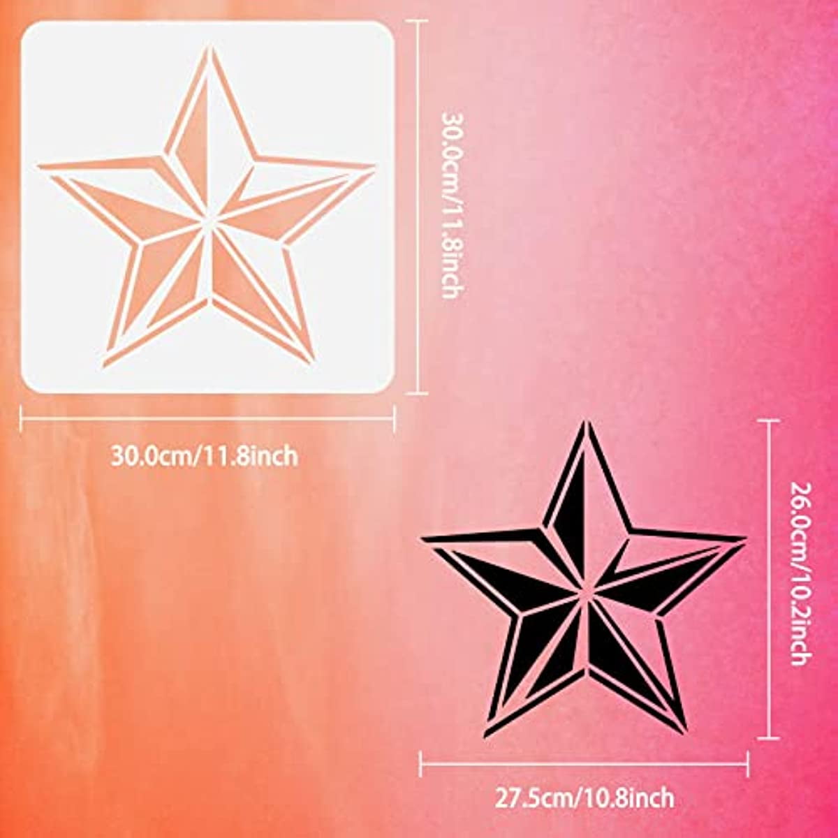 Nautical Star Stencil