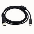 CyberTech Olympus CB-USB5/USB6, Compatible USB Data Cable w/ Ferrite ...
