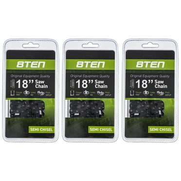 Full Chisel Chainsaw Chain 18 inch .050 3/8 LP 62 DL for Echo Poulan ...