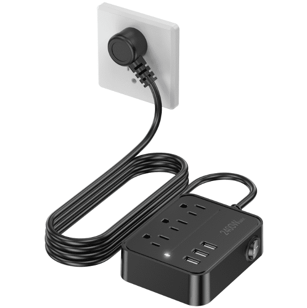 Round Extension Cord Adapter