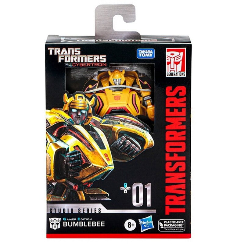 Hasbro Transformers WFC SS01 Bumblebee Gamer Edition 12Cm Deluxe Class ...