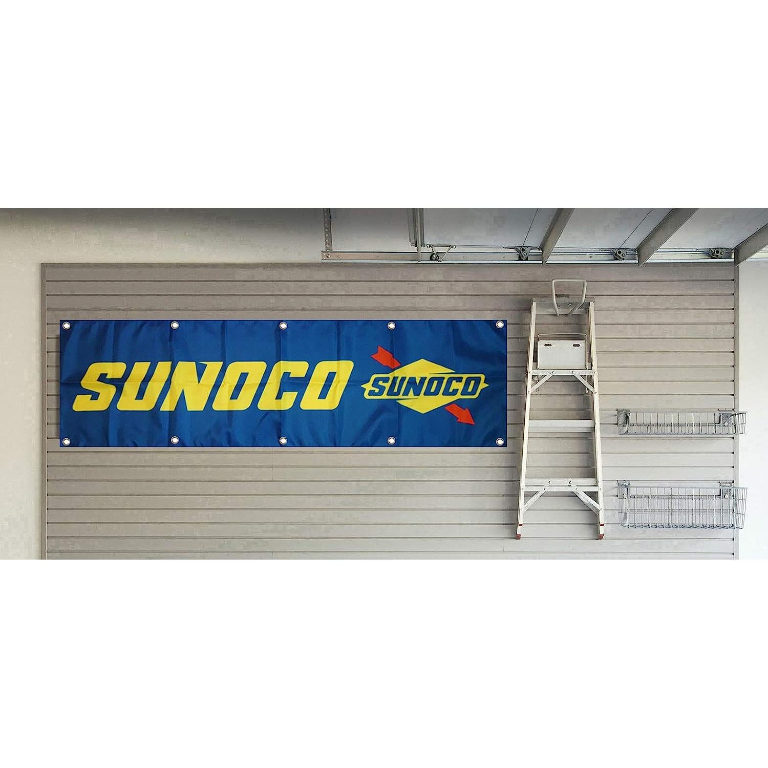 Bilot Sunoco Flag Automotive Racing 2X8FT Banner - Walmart.com