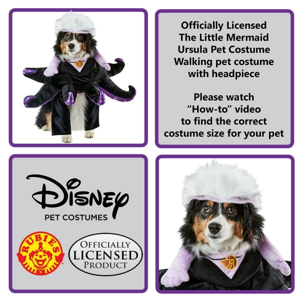 Disney Villains Ursula Dog Costume - Walmart.ca