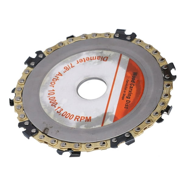 FLAMEEN Angle Grinder Chain Disc,5in Angle Grinder Chain Disc 9 Teeth ...