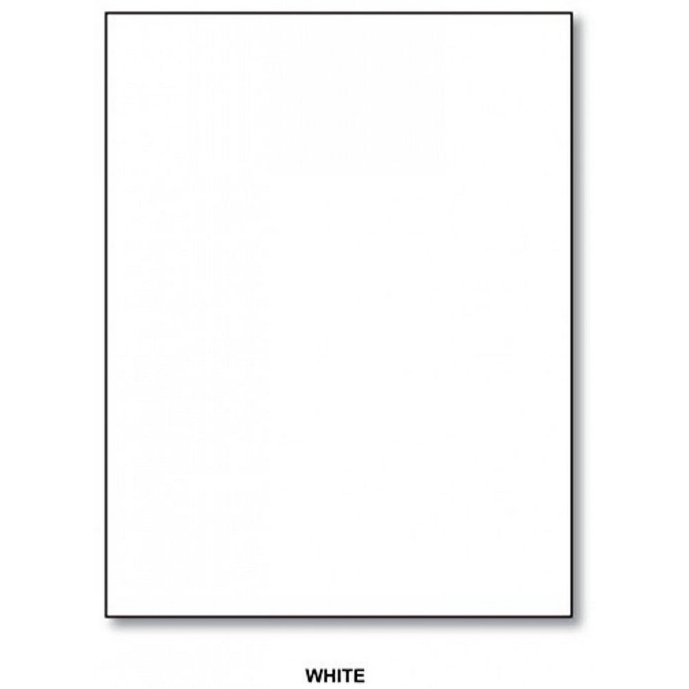 Extra Thick White 100lb. Card Stock 5 1/2" x 8 1/2" Sheets (Half Letter ...