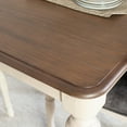 Arch Weathered Oak Dining Table With Extension Leaf - Walmart.com