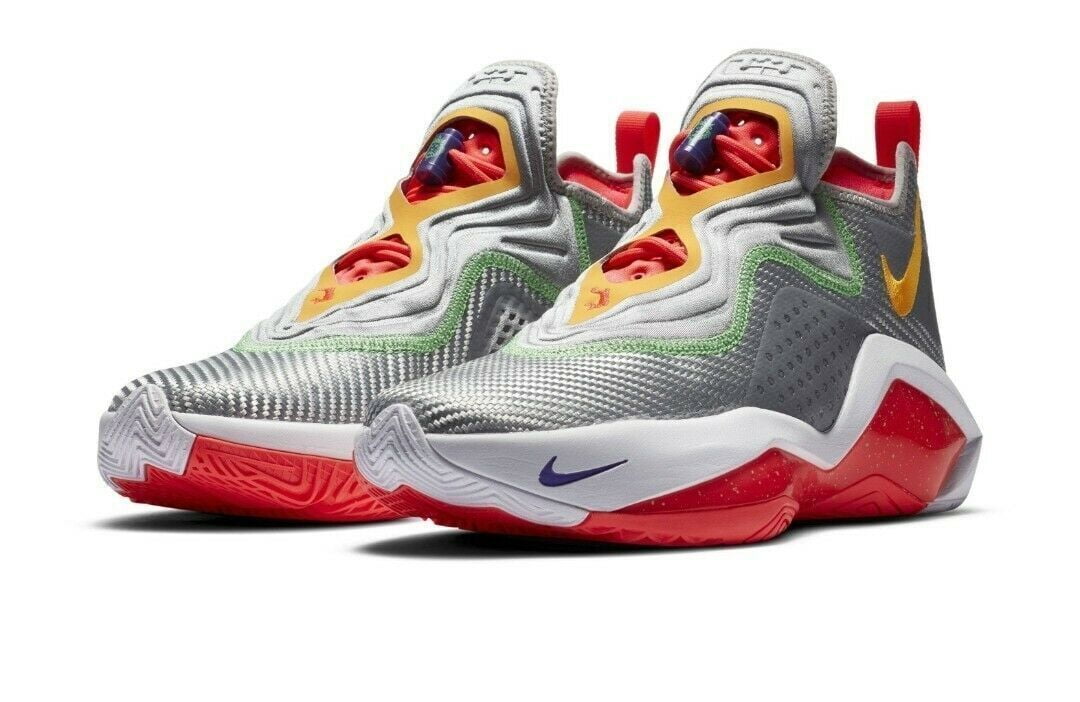 Nike LeBron Solder 14 CK6024-001 Mens Multicolor Basketball Athletic ...