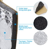 REGALWOVEN Auto Floor Automotive Soundproof Noise Insulation Mat ...