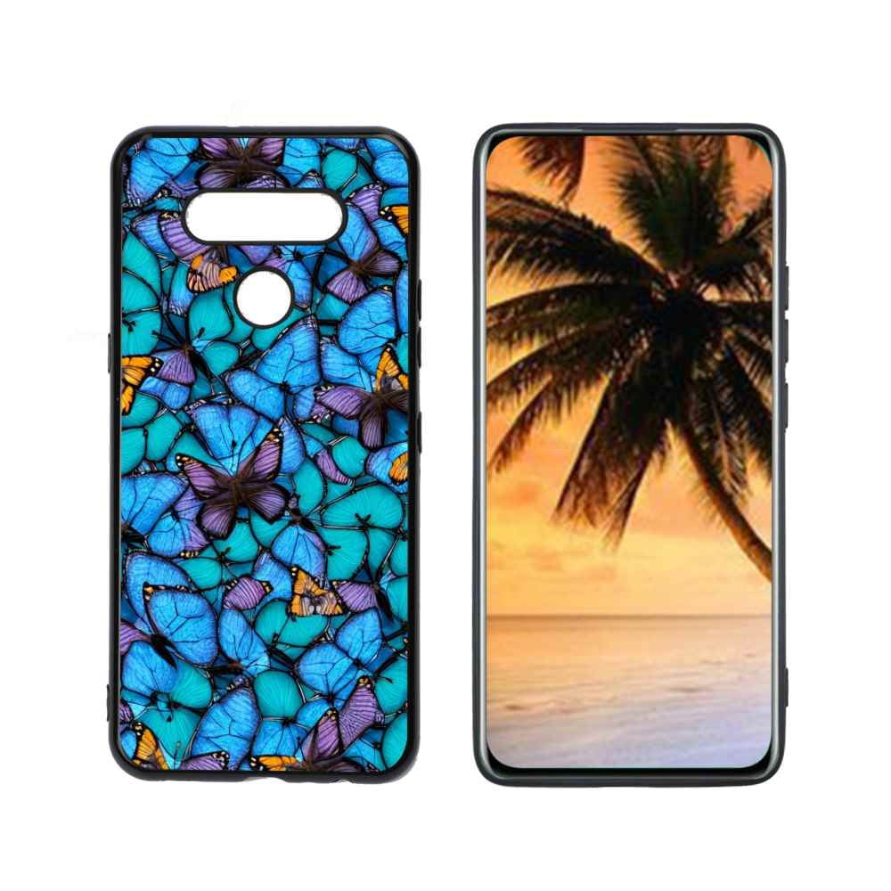 Butterflies-jpg Phone Case, Degined for LG K51 Case Men Women, Flexible ...