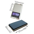 Folamadak Weighing Scalescale500G/0.01G High Precision Pocket Scales ...