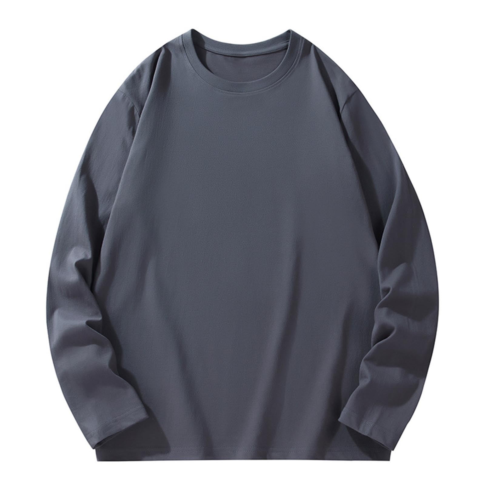 Click here for Fatyb Big And Tall Mens Long Sleeve Cotton T-Shirt... prices