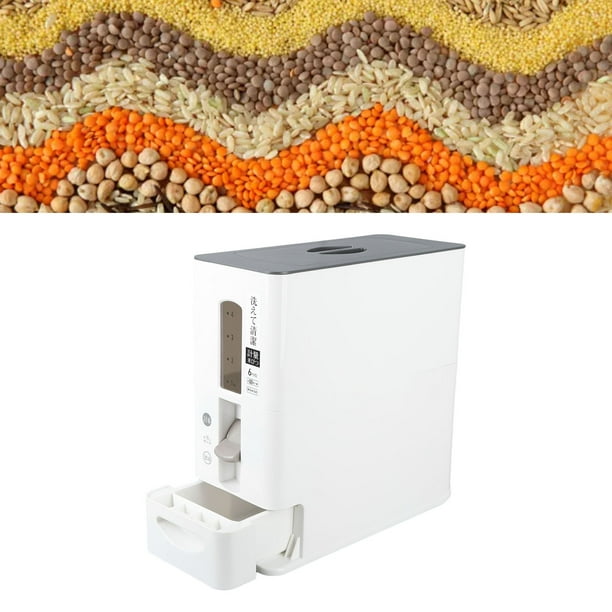 6kg Rice Dispenser Automatic Rice Dispensing Drawer Type Household ...