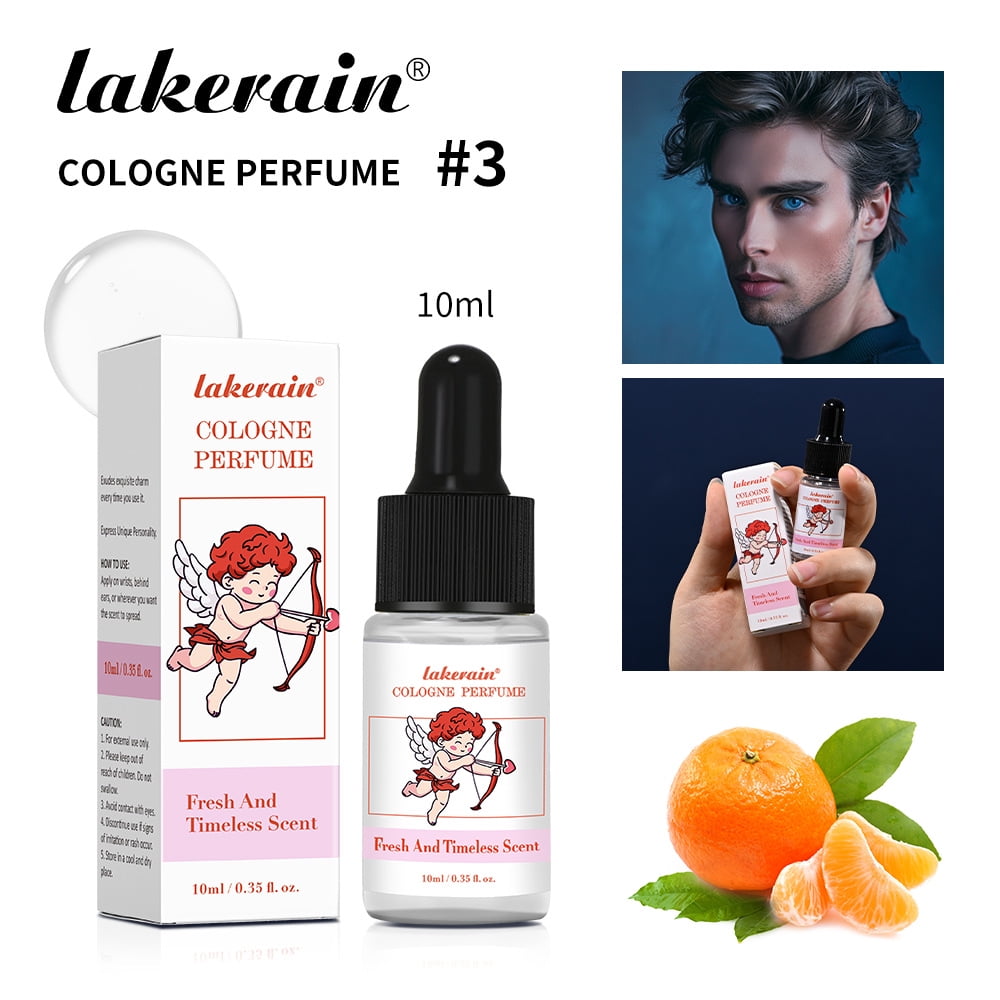 Colonia para hombre Lakerain, fragancia de larga duración, Dios Cupido ...