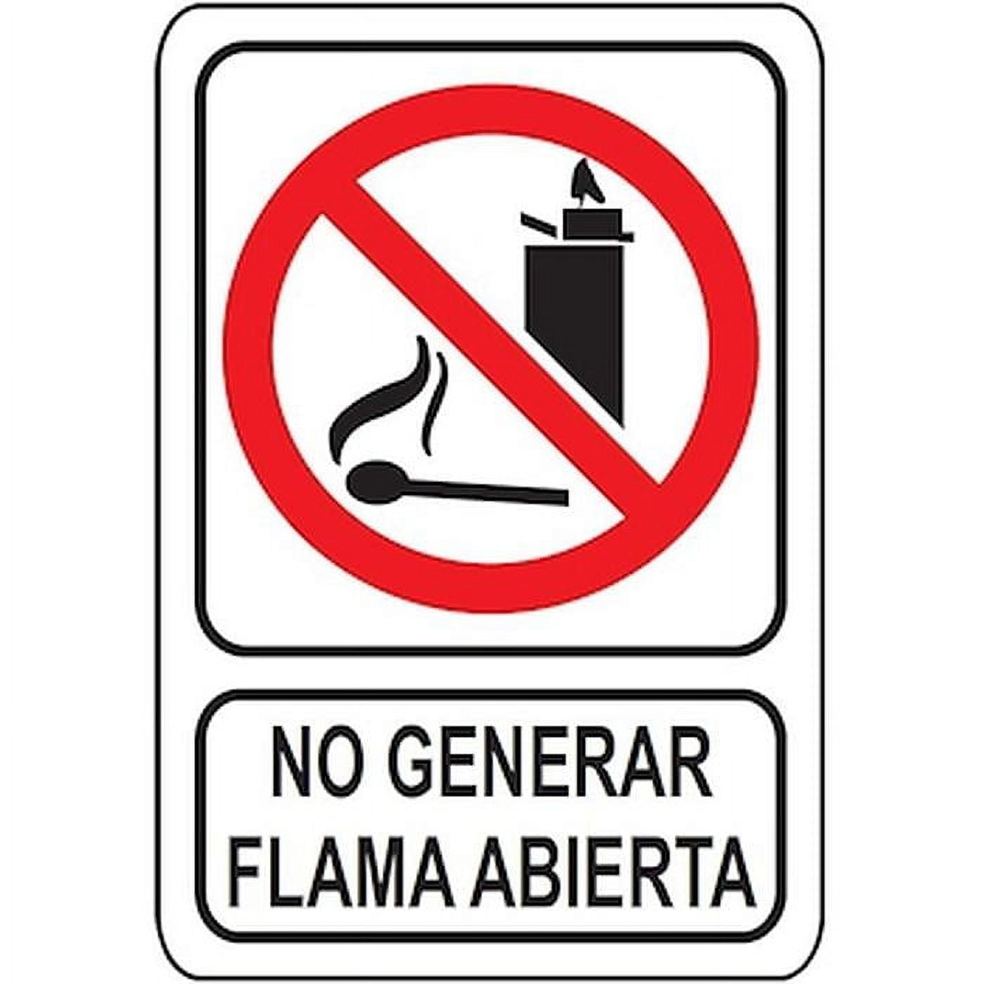 Señalamientos Resistentes Señalamientos Prohibitivos 30x40 cm No ...