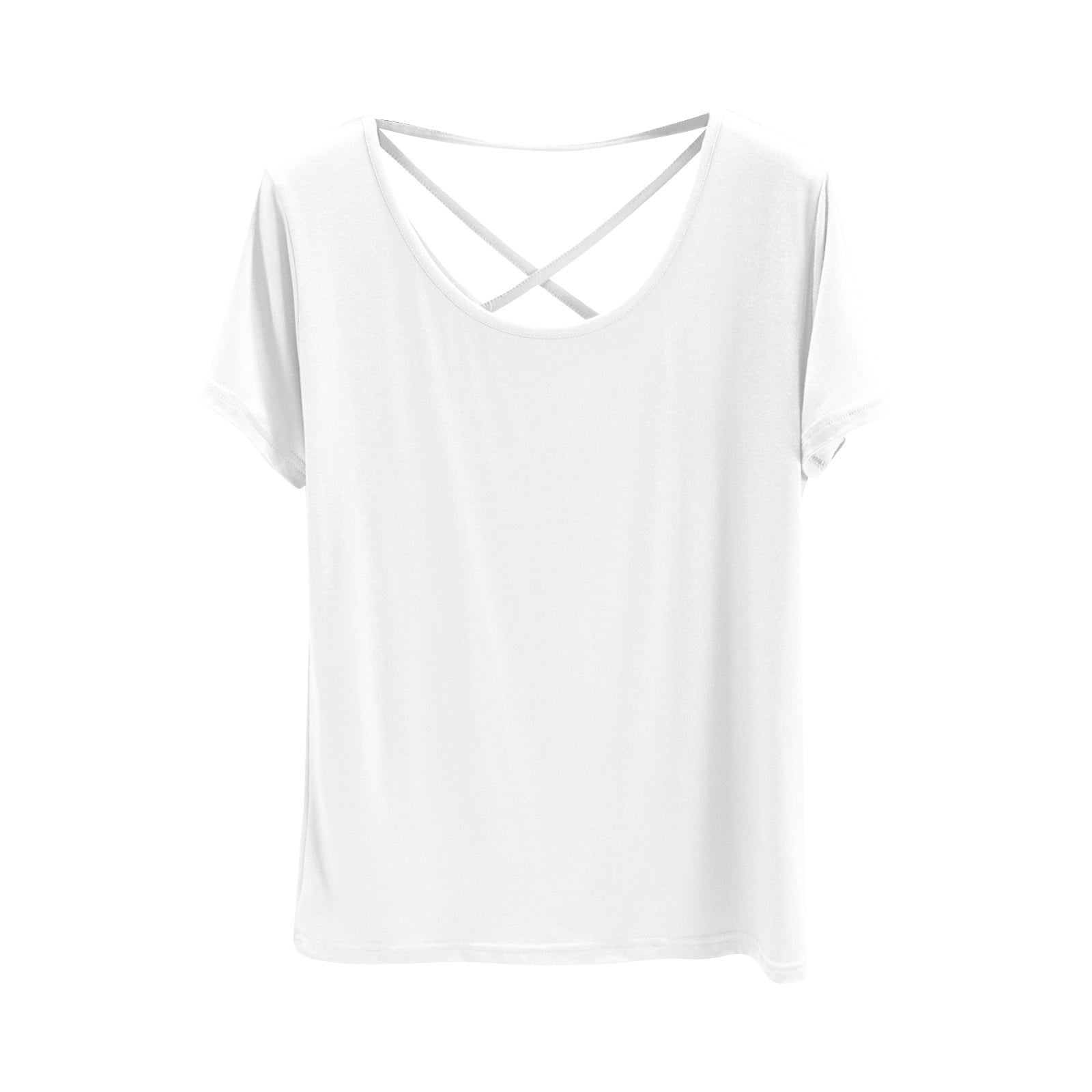 Click here for Vsssj Womens Tops Loose Fit Short Sleeve Round Nec... prices