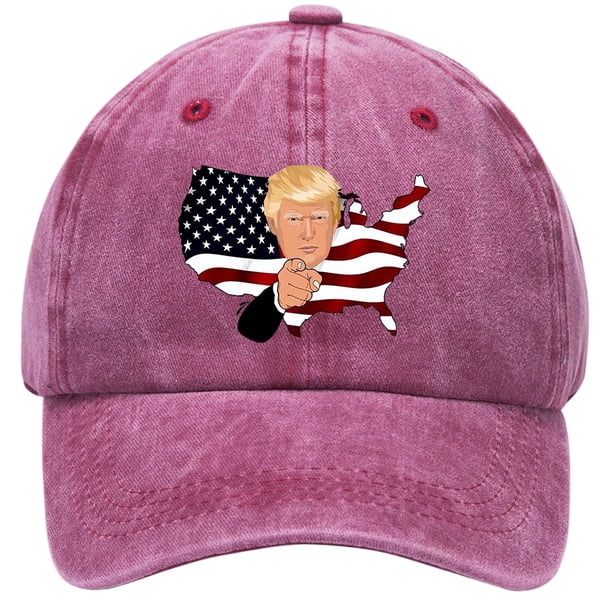 Sombrero Trump Dibujos Animados Presidente Béisbol Transpirable para ...