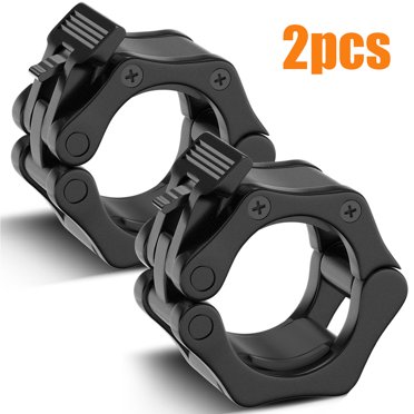 Mata1-USA 2 inch Olympic Barbell Clips, Weight Bar Standard Lock for ...