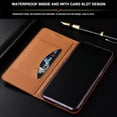 Cover for Samsung Galaxy S24ultra/S24plus/S24, Genuine Leather Wallet Flip Magnetic Case Retro ...