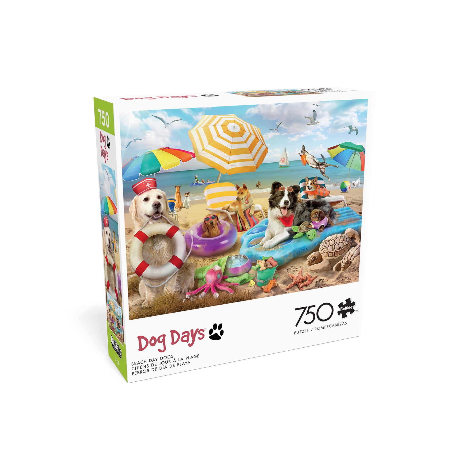 Click here for Buffalo Games Beach Day Dogs 750-Piece Interlockin... prices