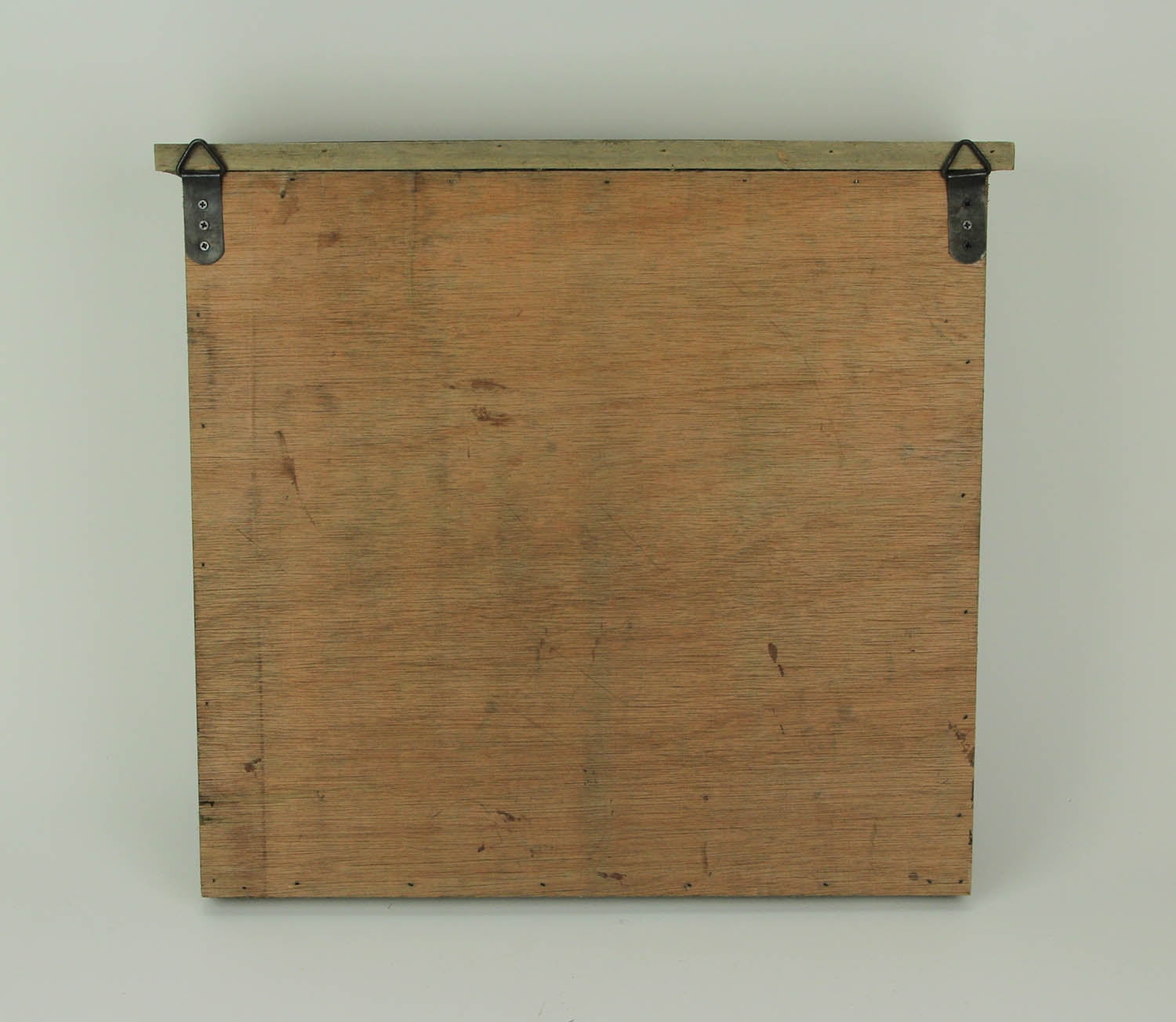 Rustic Wood and Metal Wall Mount Shutter Cabinet with Hooks | Walmart ...