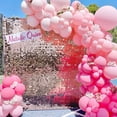 24PCS Rose Gold Shimmer Wall Panels Elegant Sequin Backdrop for Wedding ...